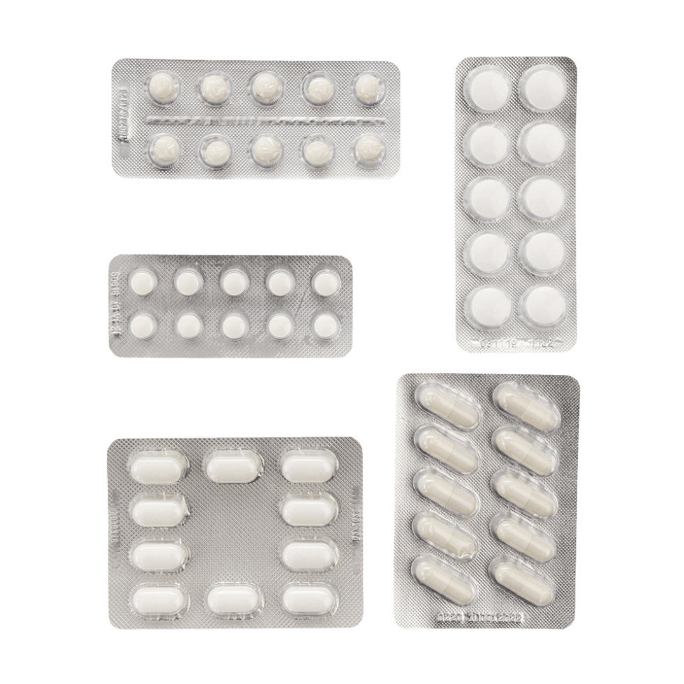 Production of blister packaging for the pharmaceutical industry ...